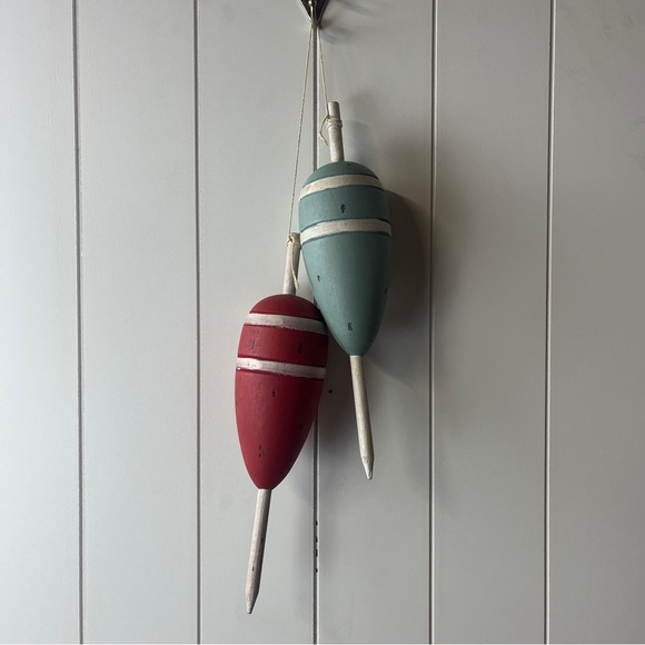 Wall Decor | Nautical Red And Blue Wall Decor | Poshmark